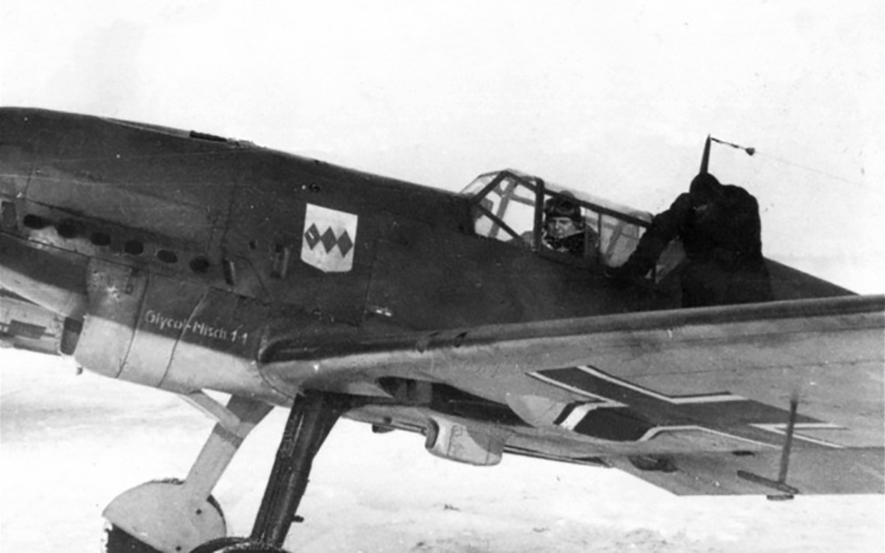 Messerschmitt Bf 109 D1 unknown unit emblem Germany 01 — Postimages