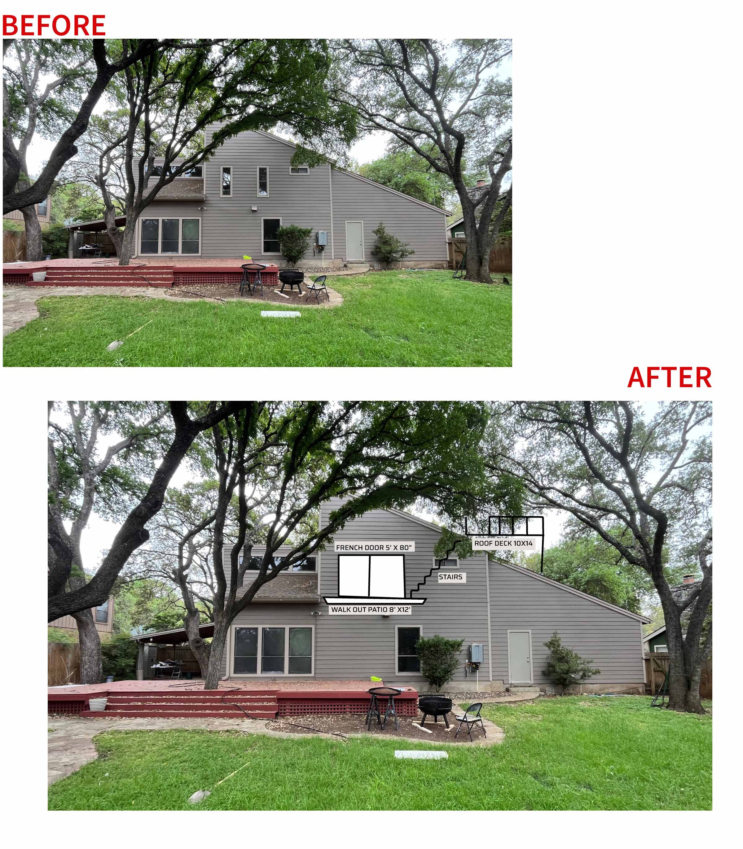 BEFORE AFTER — Postimages