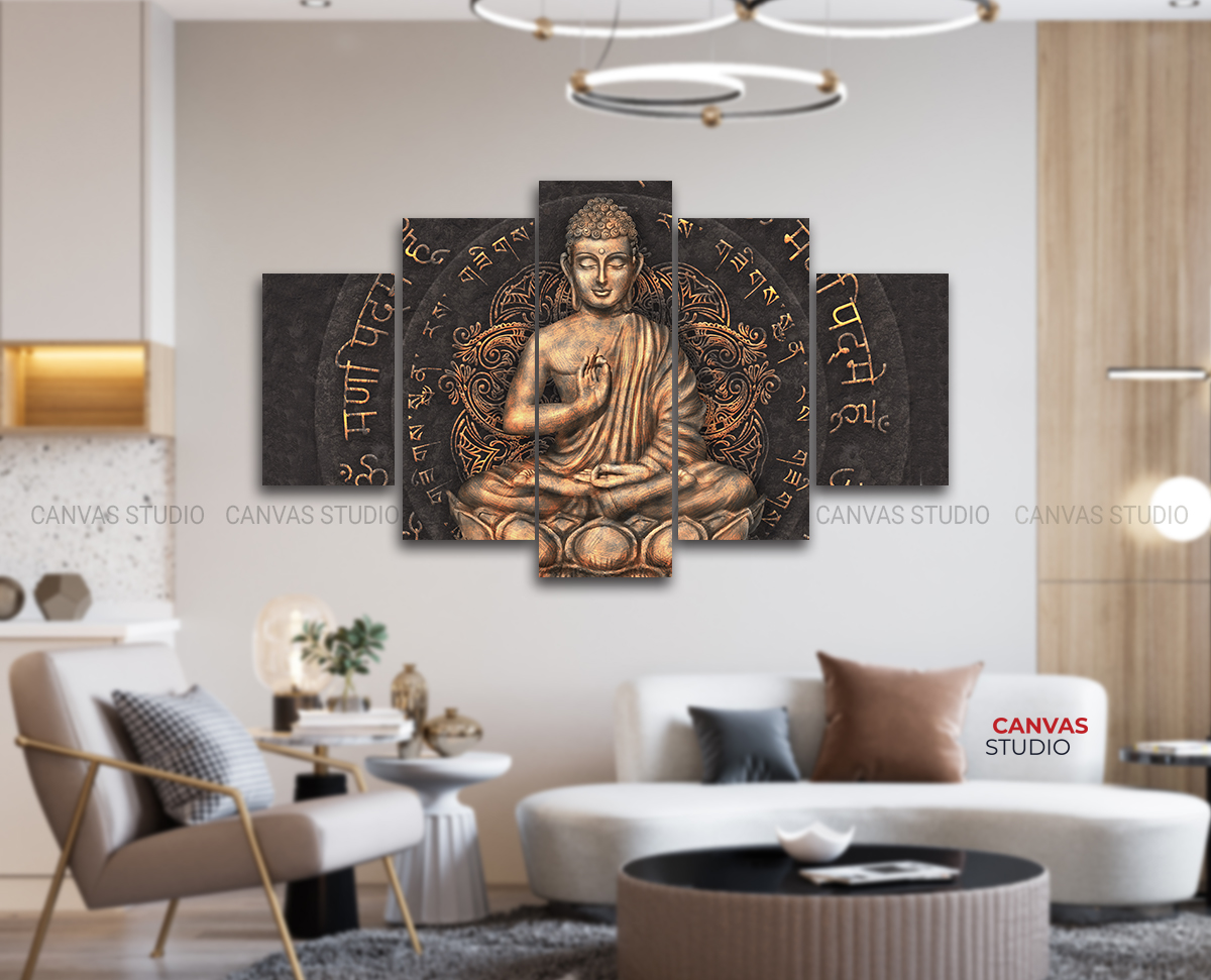 5 panel ommanepadmehumbuddha — Postimages