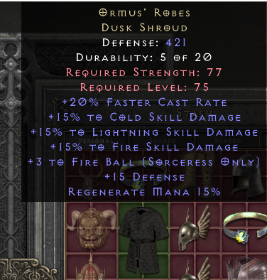 Top D2r's 3-fireball Ormus [ 15-15-15-15-15 / Oo ] - Topic - d2jsp