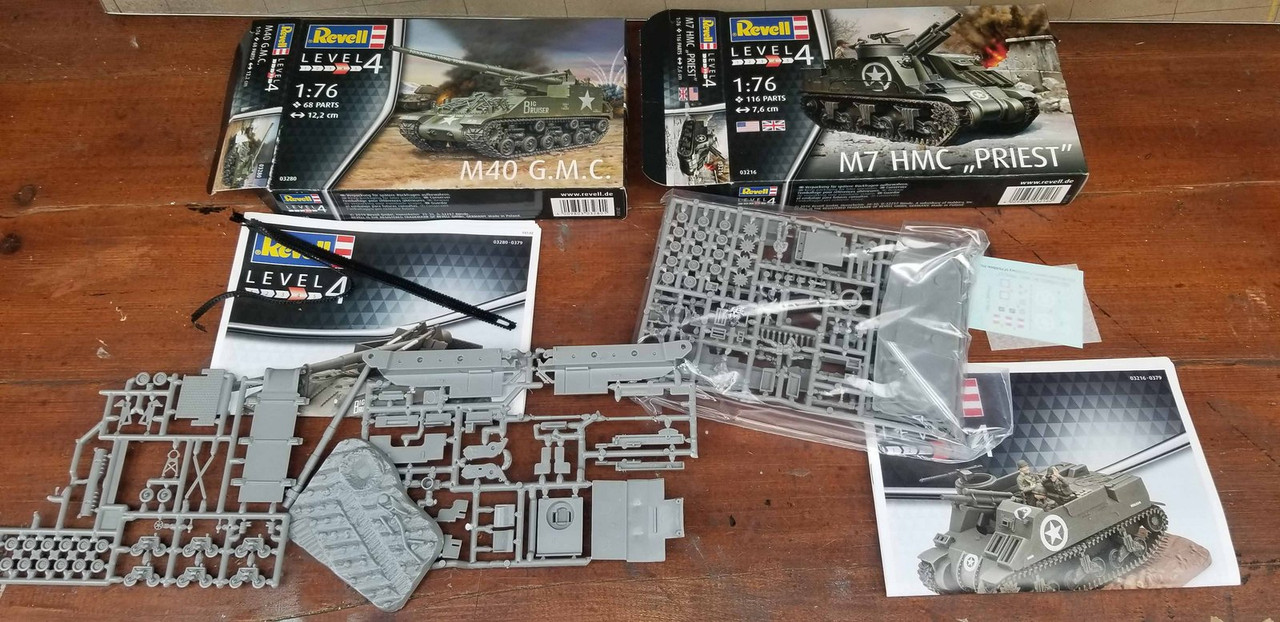 Double Trouble. PK89 Priest and PK86 M40 Long Tom FINISHED - Matchbox ...