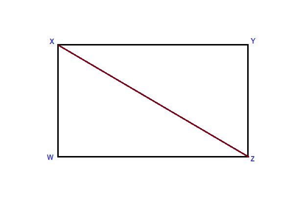 For any rectangle WXYZ, decide whether the statement is alwa | Quizlet