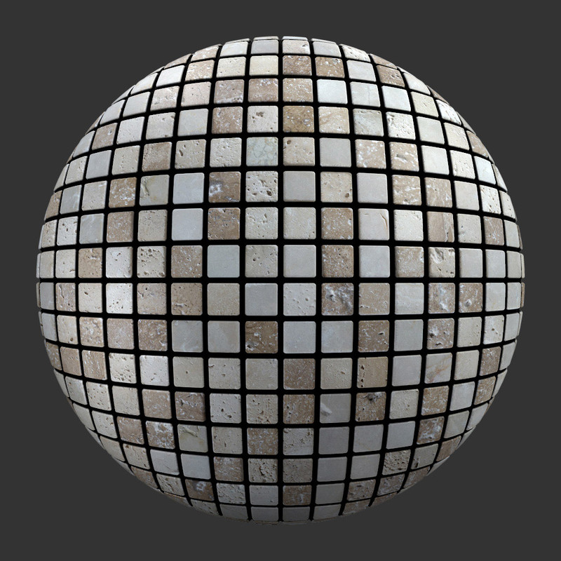 Tile 4K Material- Texture 3dsMax Free Download