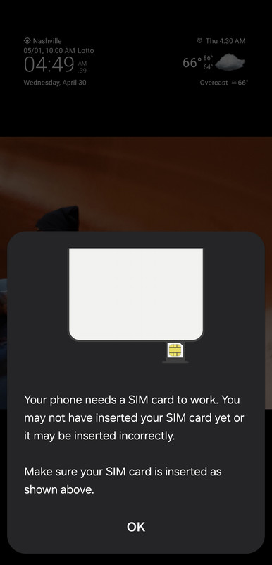 Correct answer: Community Forums - SIM error message after Android 15 ...
