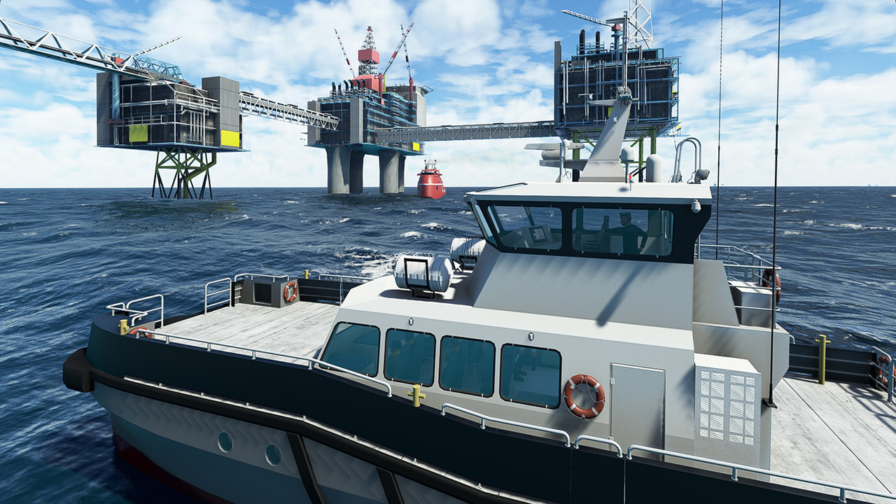 North Sea Offshore Landmarks - The AVSIM Screen Shots Forum - The AVSIM ...