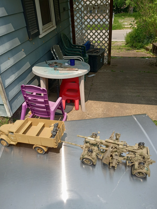 Tamiya 88 flak 36/37w/Opel Blitz truck - Ready for Inspection - Armour ...