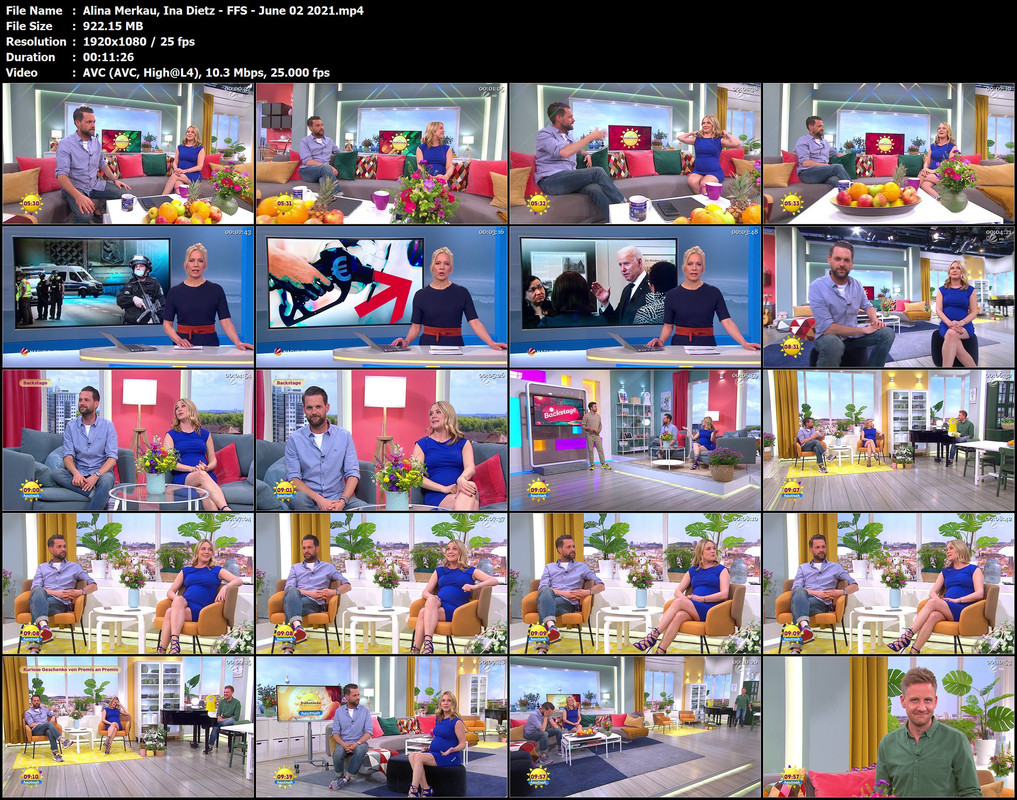 Alina Merkau, Ina Dietz FFS June 02 2021 — Postimages