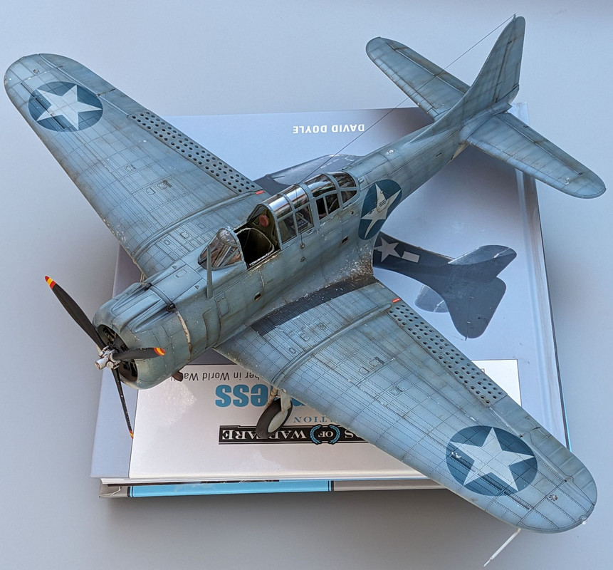 VMSB-233 SBD-3 Dauntless at Guadalcanal - Ready for Inspection - Large ...