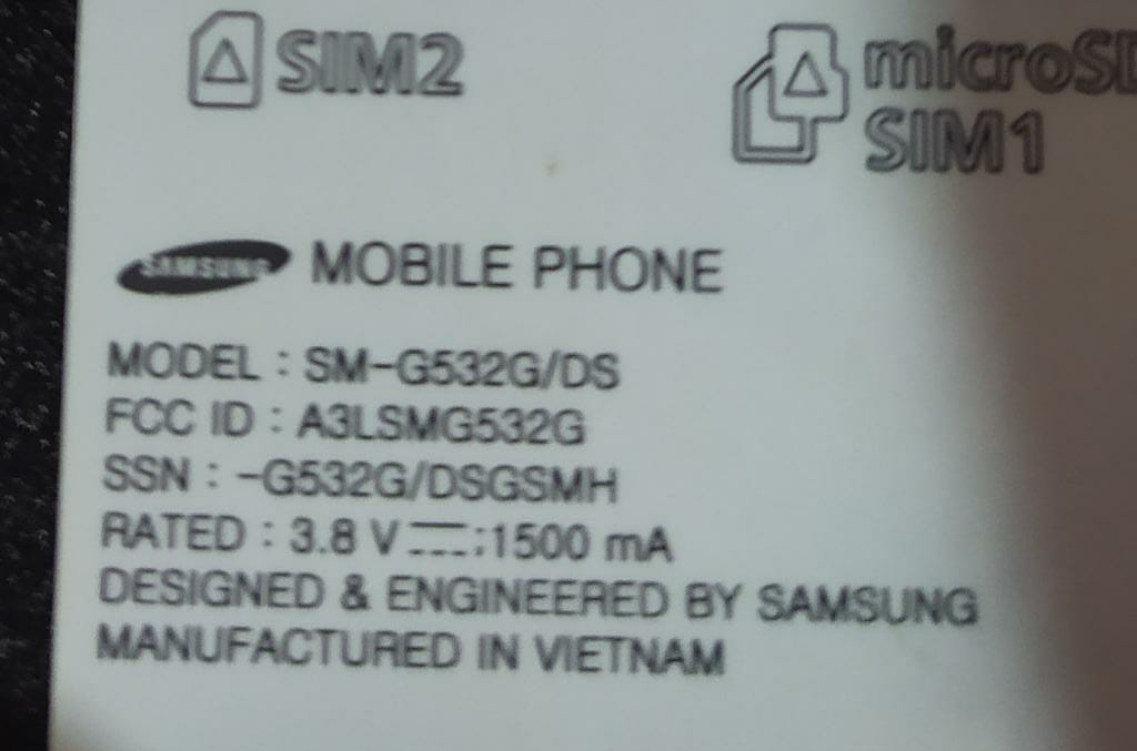 SM G532G/DS (Vietnam) Bricked - SP Flash tool working | XDA Forums