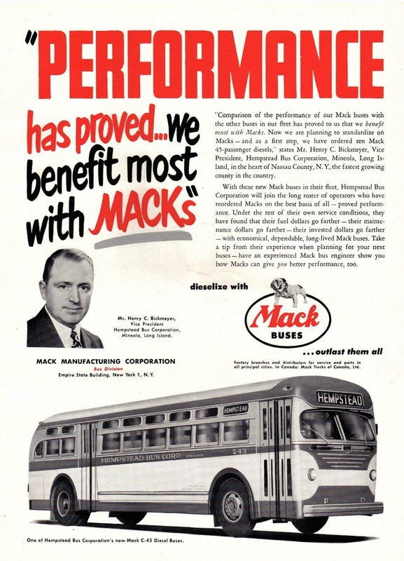 Mack '51 C 45 Diesel Has Proved — Postimages