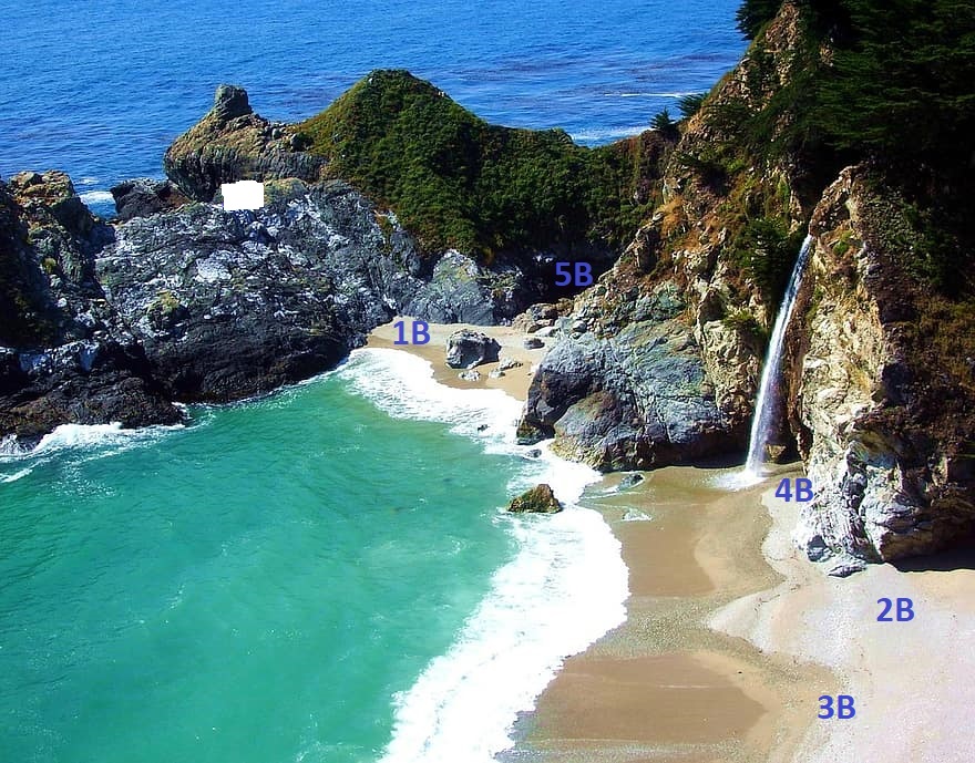 ca mcway falls big sur waterfall pfeiffer big mcway ocean california — Postimages