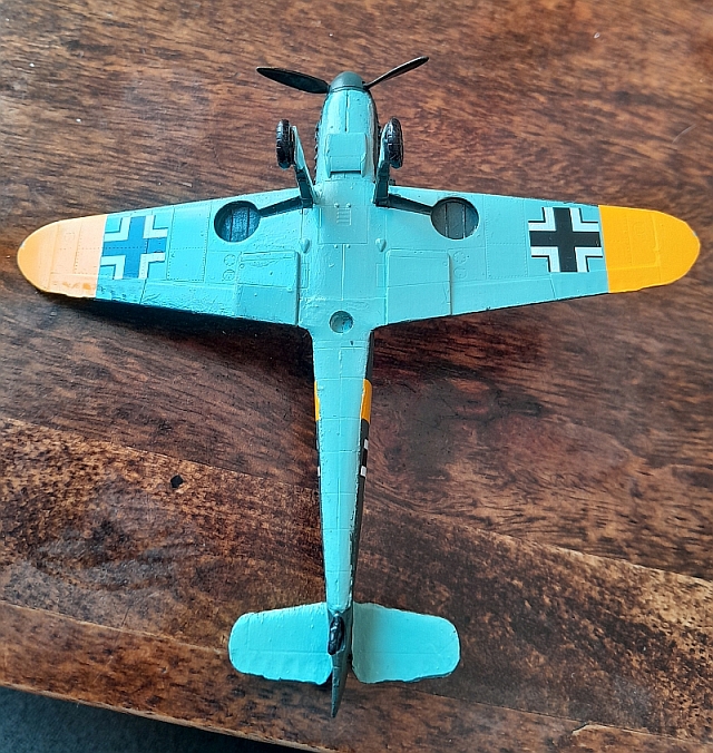 My first build! Airfix Messerschmitt BF-109F (1/72 Scale) - Ready for ...