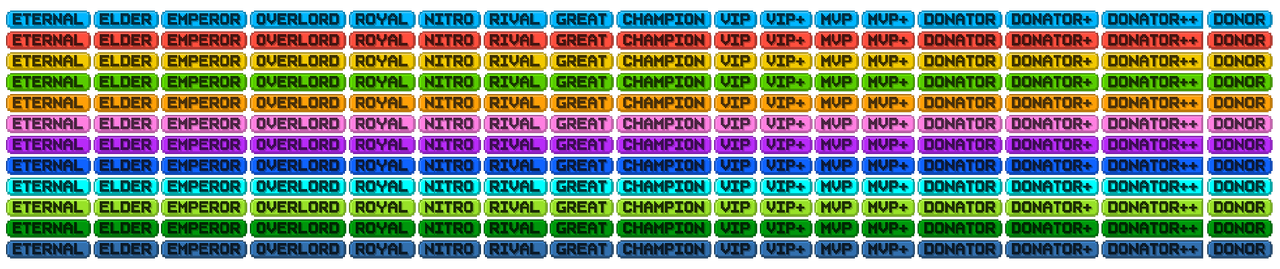 Rounded Prefix Pack - 7500 Prefixes | BuiltByBit