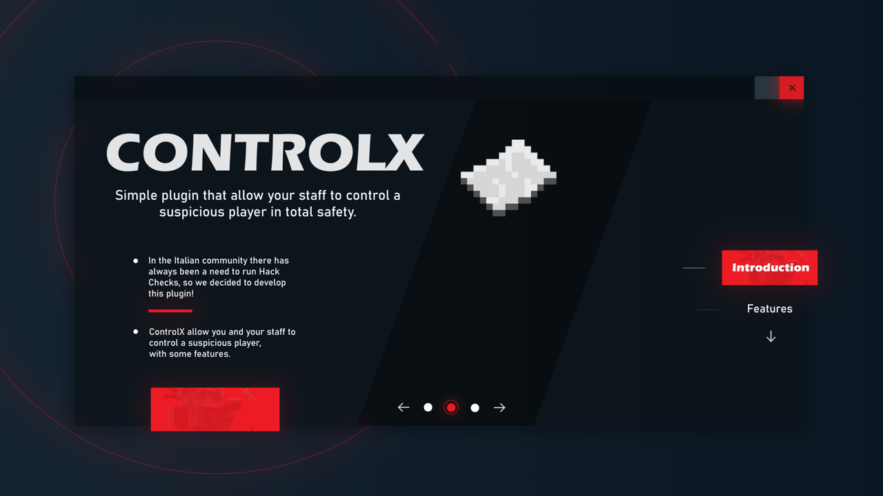 CONTROLX | PLUGIN FOR HACK CONTROLS | BuiltByBit (MC-Market)