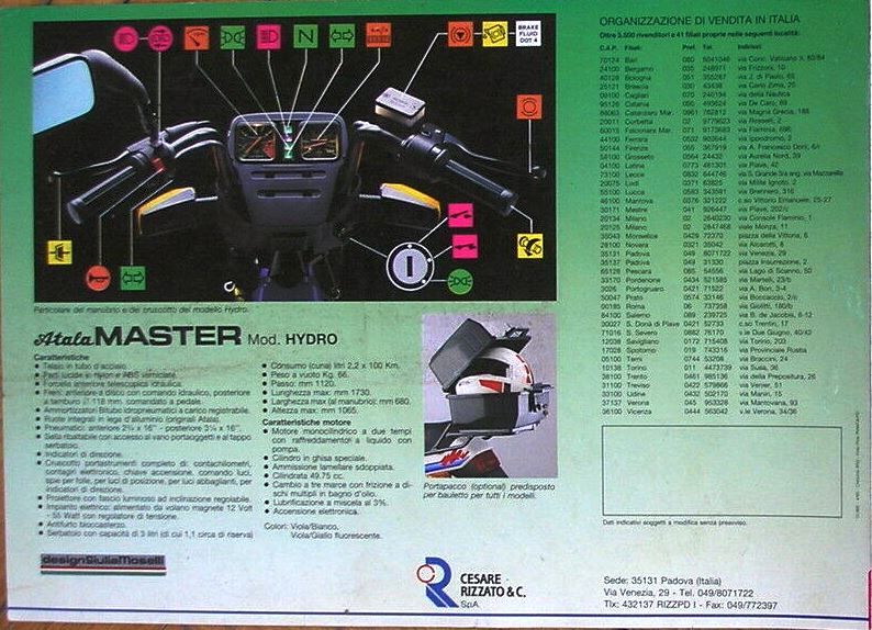 Atala Master Hydro 3M - 1993