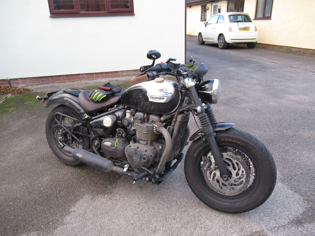 Speedmaster to Bobber | Page 2 | Triumph Bobber Forum