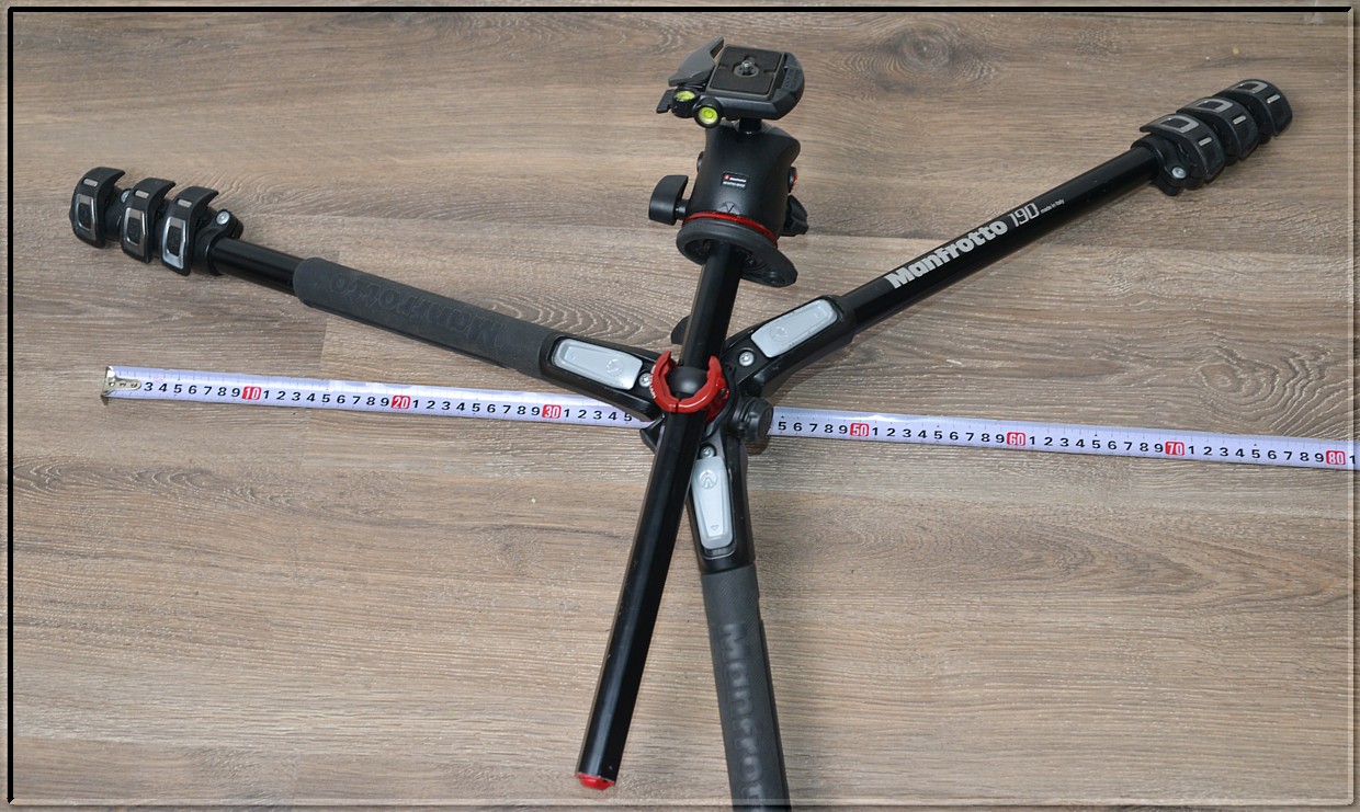 Manfrotto MK190XPRO4-BHQ2 *Stativ s kulovou hlavou*Nosnost Manfrotto MK190XPRO4-BHQ2 *Stativ s kulovou hlavou*Nosnost