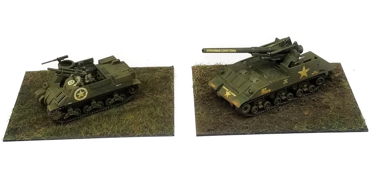 Double Trouble. PK89 Priest and PK86 M40 Long Tom FINISHED - Matchbox ...