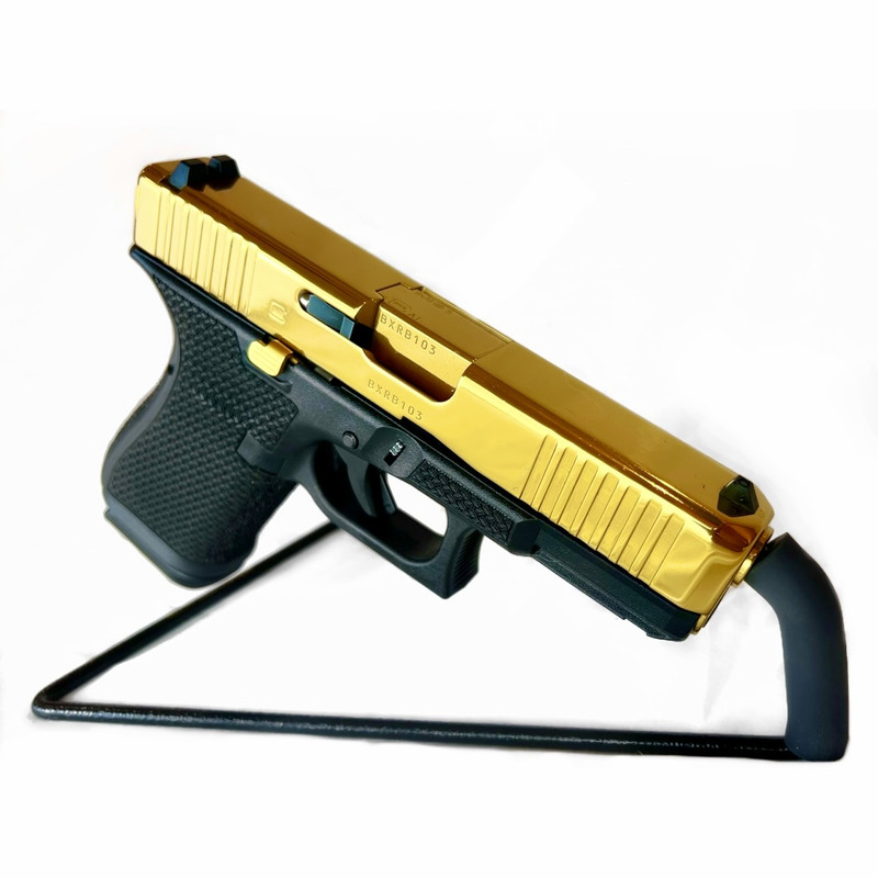 Gold Engraved Glock 17 (Titanium Nitride) - Semi Auto Pistols at ...