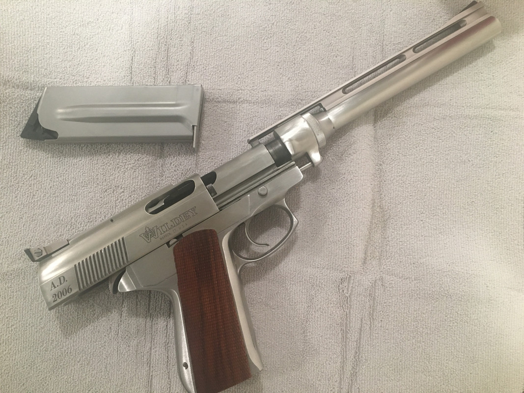 ULTRA RARE Wildey Survivor 44AMP 10" Orange County - Calguns.net