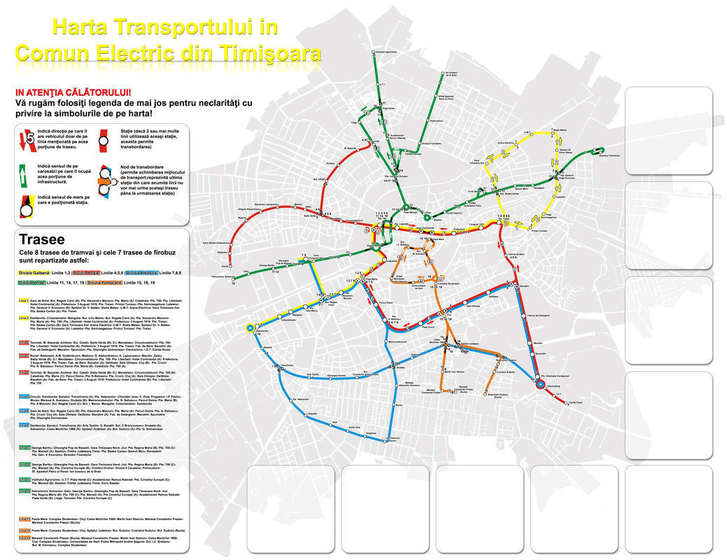 Harta Transport in comun electric 2 — Postimages