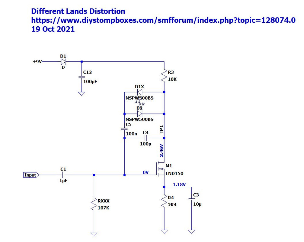 Differential / LND150 Distortion