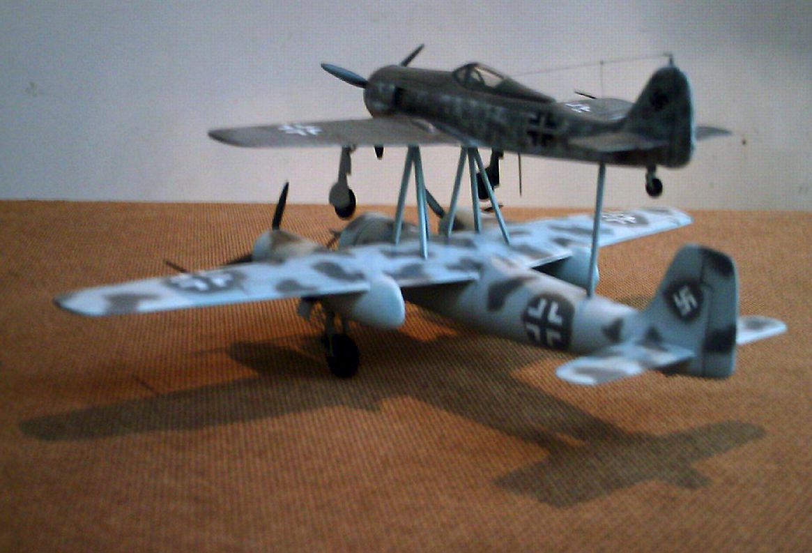 Mistel Ta-154 + FW-190 - Ready for Inspection - Aircraft - Britmodeller.com