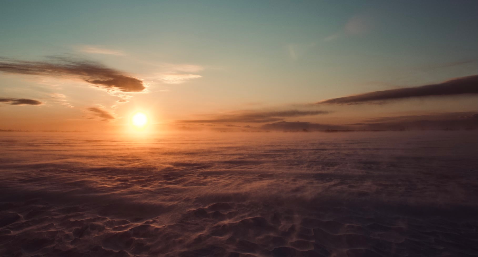 winter sunset — Postimages