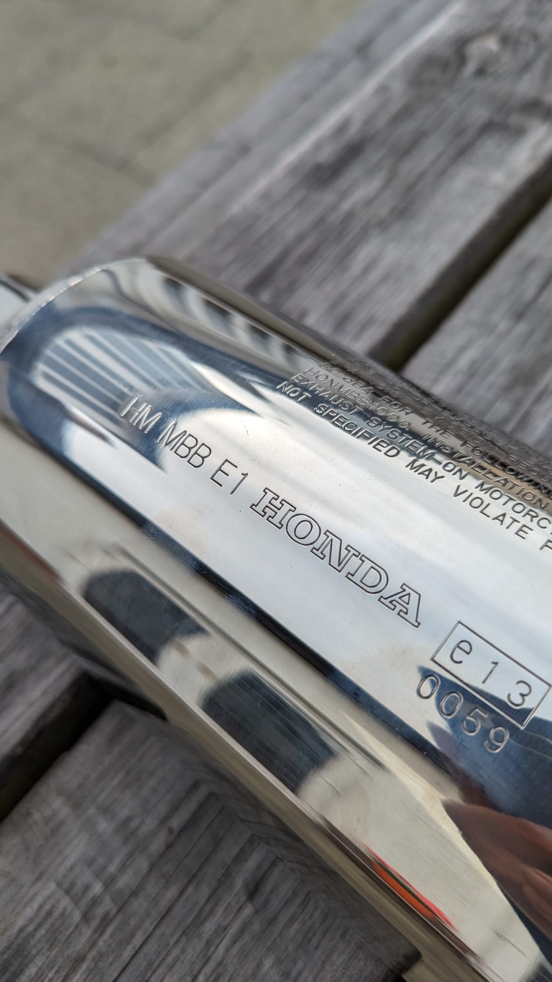 VTR1000 RH Exhaust 1 — Postimages