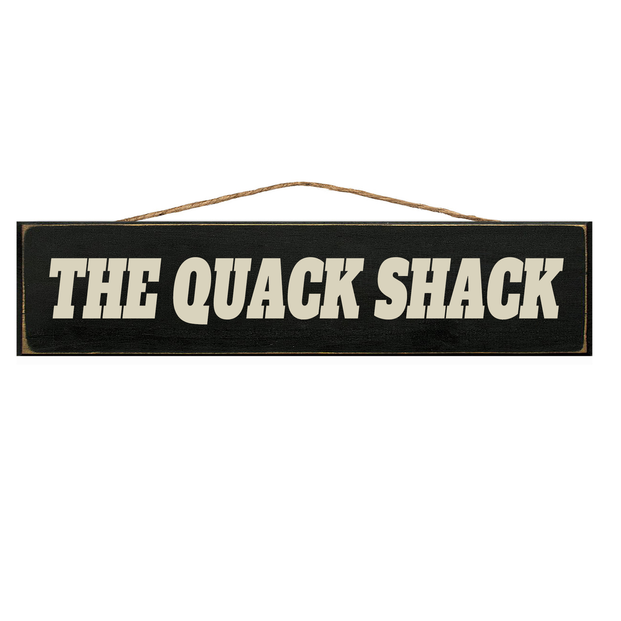 The Quack Shack Wood Sign Vintage Rustic Retro Wooden Sign plaques for ...