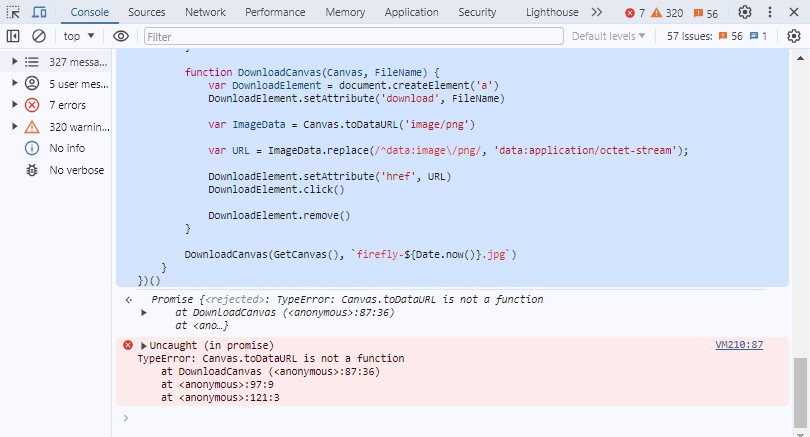 Not working anymore! · Issue #3 · xNasuni/adobefirefly-downloader · GitHub