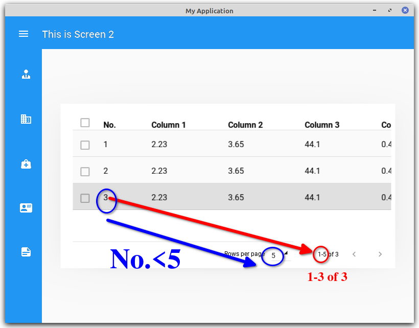 Description of MDdatatable pagination, inconsistent when it has few records · Issue #993 ...