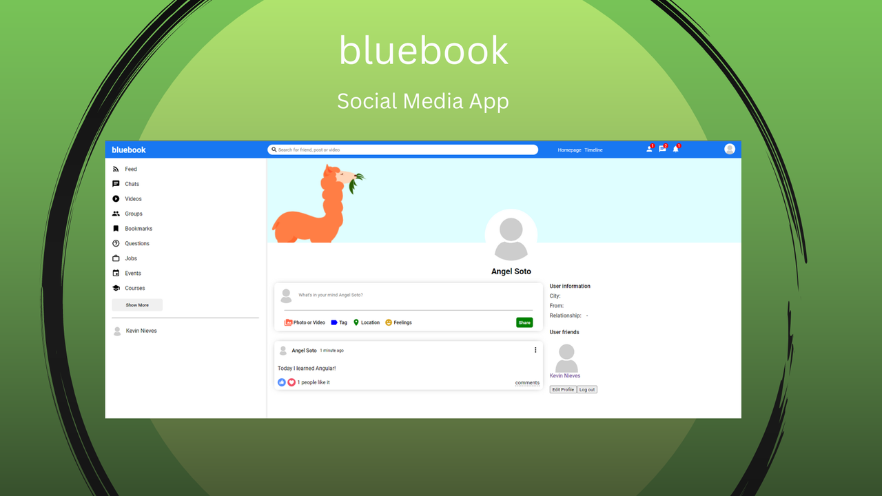 GitHub - Angeltheesoto/Social_Media_App: Bluebook is a facebook clone ...