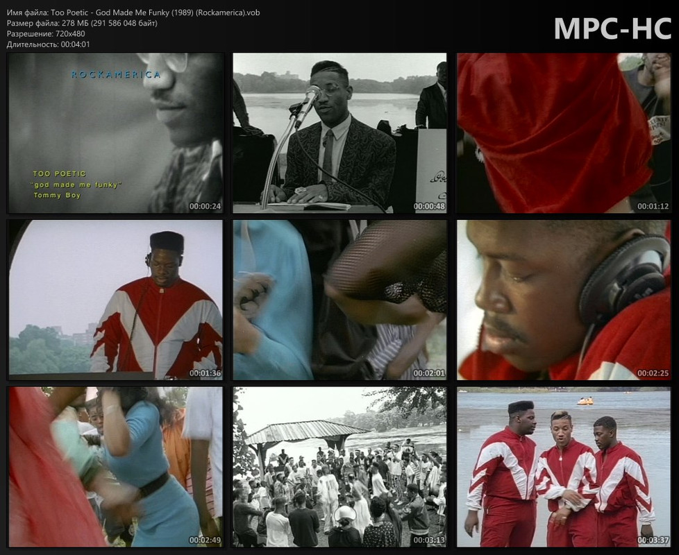 Too Poetic God Made Me Funky (1989) ( Rockamerica) vob thumbs — Postimages