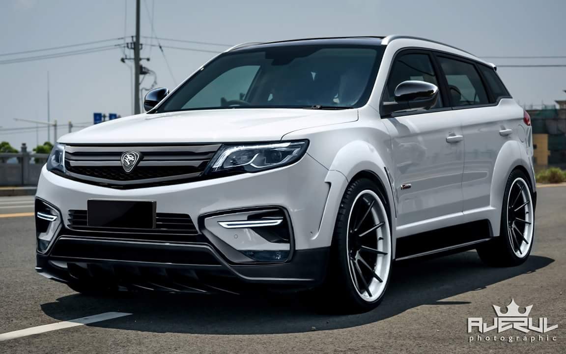 PROTON X70 VS RANGE ROVER back