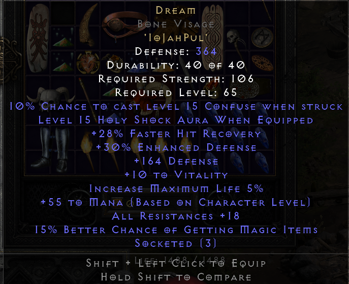 Dream Helm - Topic - d2jsp