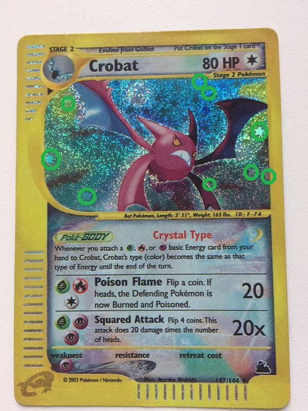 Crobat 147/144 Holographic Real of Fake? : r/PokemonTCG