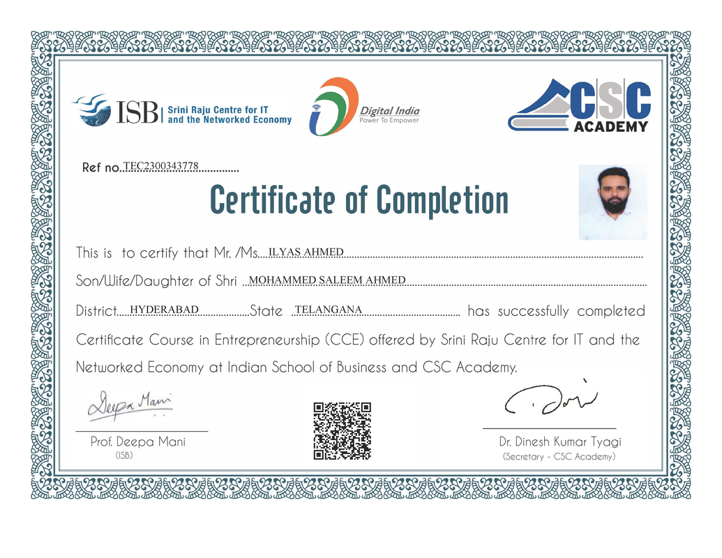 TEC CERTIFICATE — Postimages