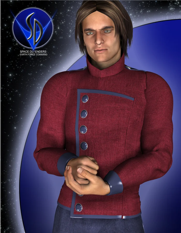 Space Defenders: Security Officer For M4 2026 - Free Daz 3D Models