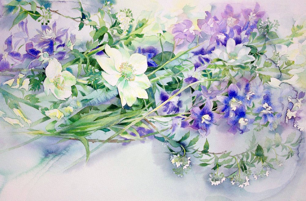 Акварели японской художницы Yu Hoshino: kolybanov — LiveJournal