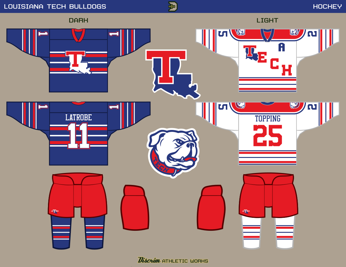 Louisiana Tech hockey - Concepts - Chris Creamer's Sports Logos ...