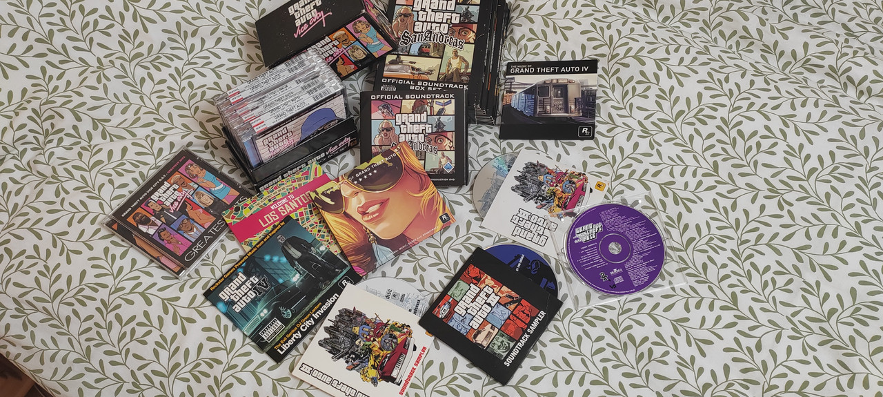 All GTA CD Soundtracks - Rockstar Collectors - GTAForums