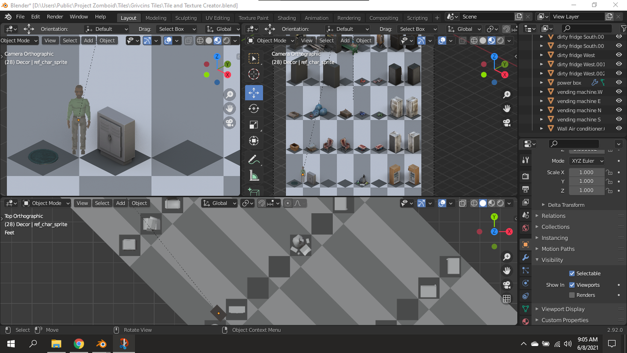 blender tiles — Postimages