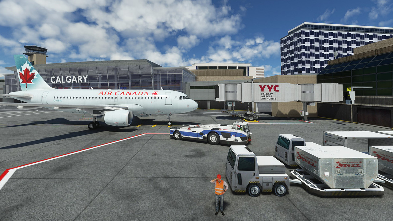 Calgary Airport CYYC - The AVSIM Screen Shots Forum - The AVSIM Community