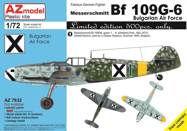 1/72 - Messerschmitt Bf.109G "Gustav" family by AZmodel - released - Page 4 - The Rumourmonger ...
