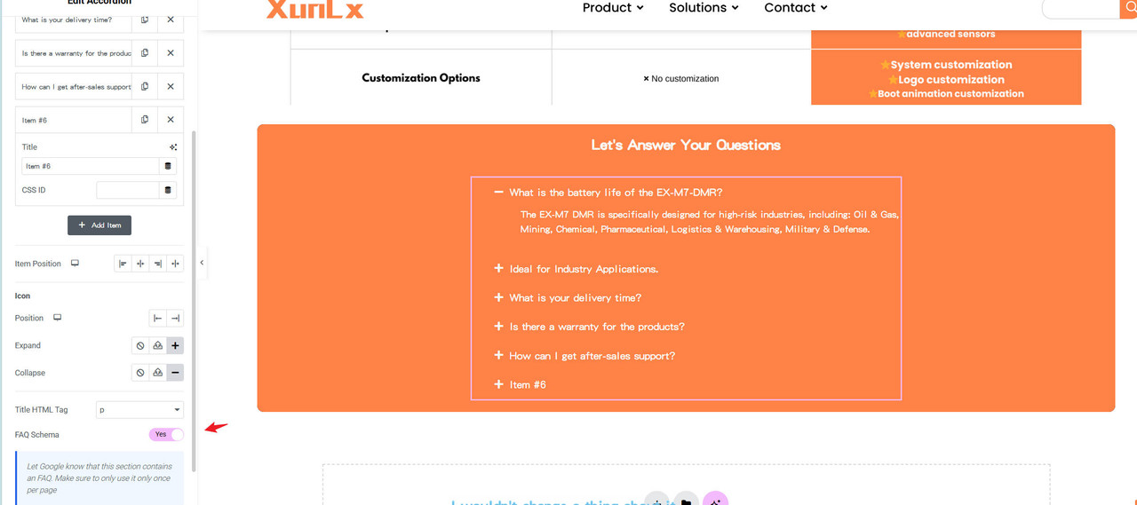 The field text is not filled in mainEntity.acceptedAnswer”中） | WordPress.org