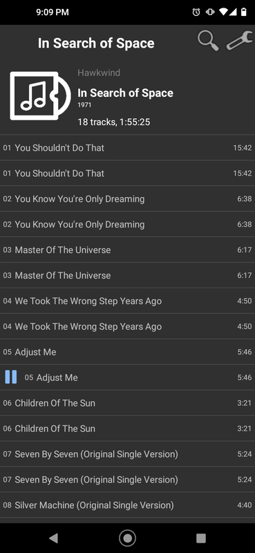 My current foobar setup (default UI) : foobar2000