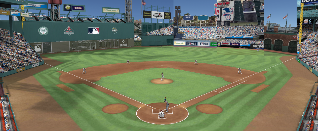 [OC] Longest & Shortest MLB Outfield Walls Mash-up : r/baseball