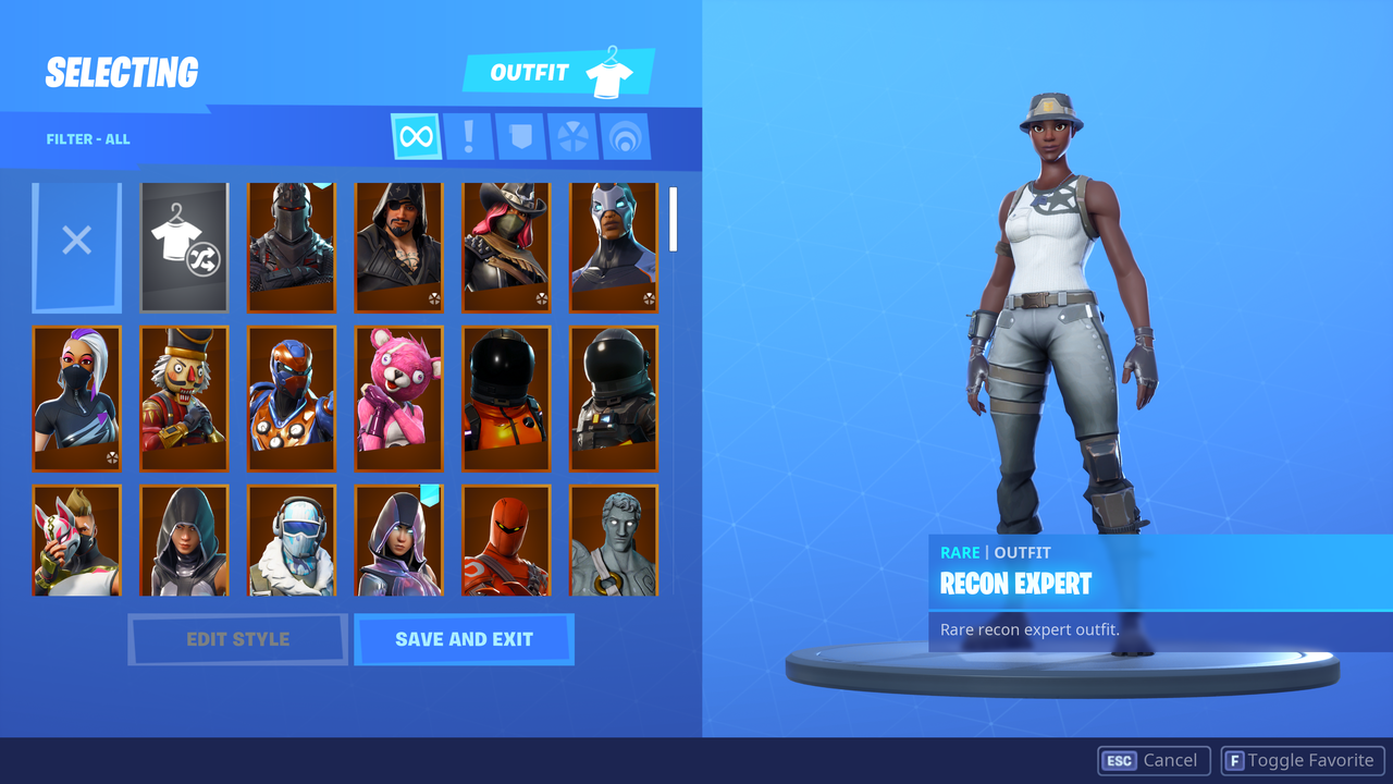 Selling - Every OG Skin acc [Recon,Renegade,Ghoul,Skull,Aerial,Raiders ...
