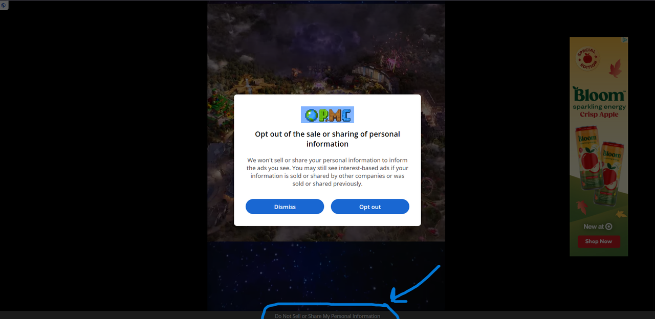 How To Opt Out of Ads On PMC Selling Your Personal Information